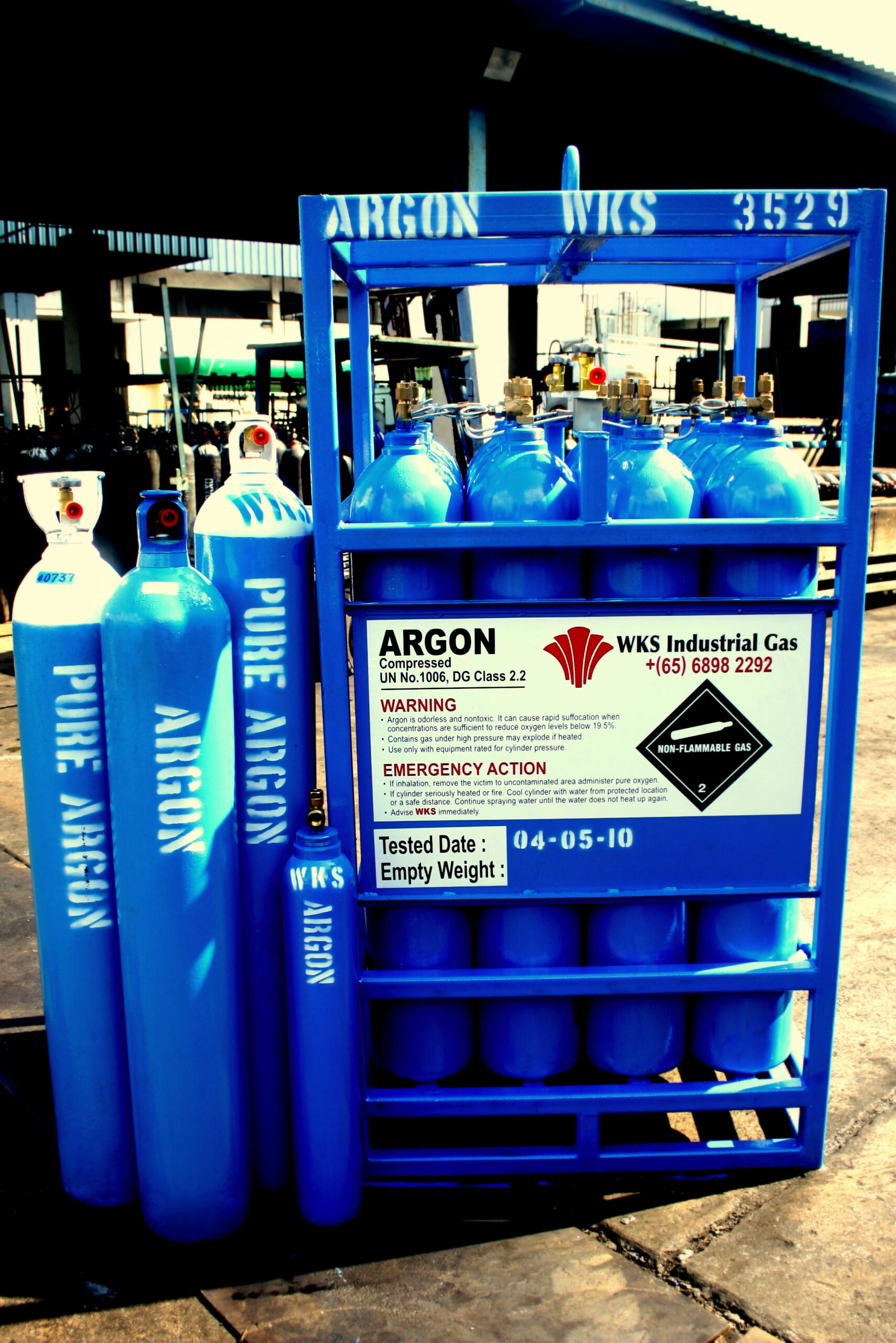 Compressed Argon - WMS Industrial Gas & Equipment Sdn Bhd